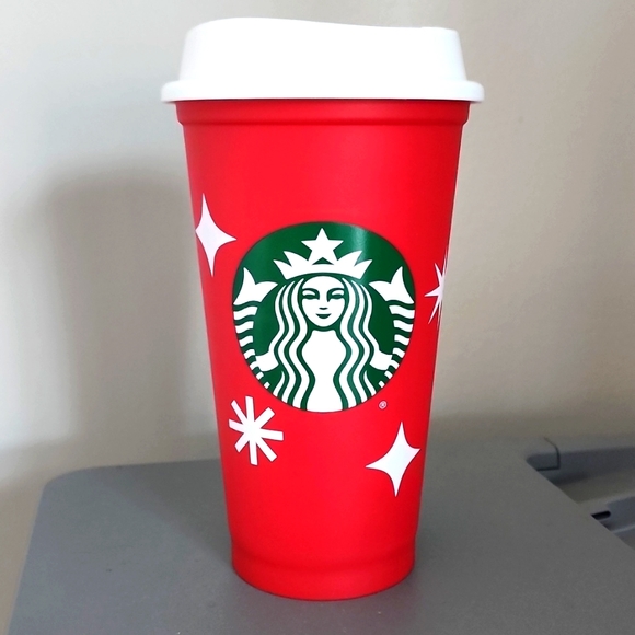 Starbucks | Kitchen | Starbucks 222 Reusable Holiday Red Cup Limited ...